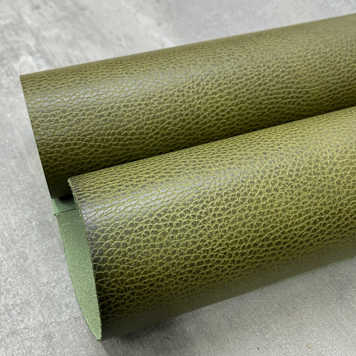 Walpier Dollaro Leather - Olive - NEW – Beamhouse Leather